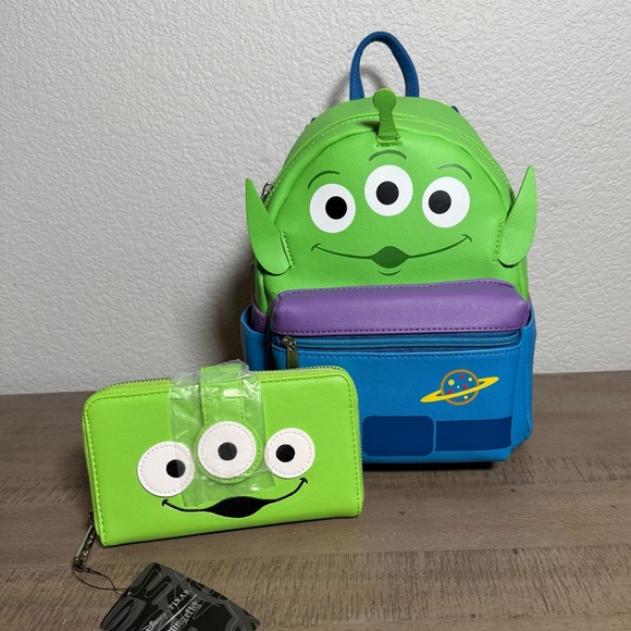 Loungefly | Bags | Loungefly Disney Pixar Toy Story Alien Cosplay Mini ...